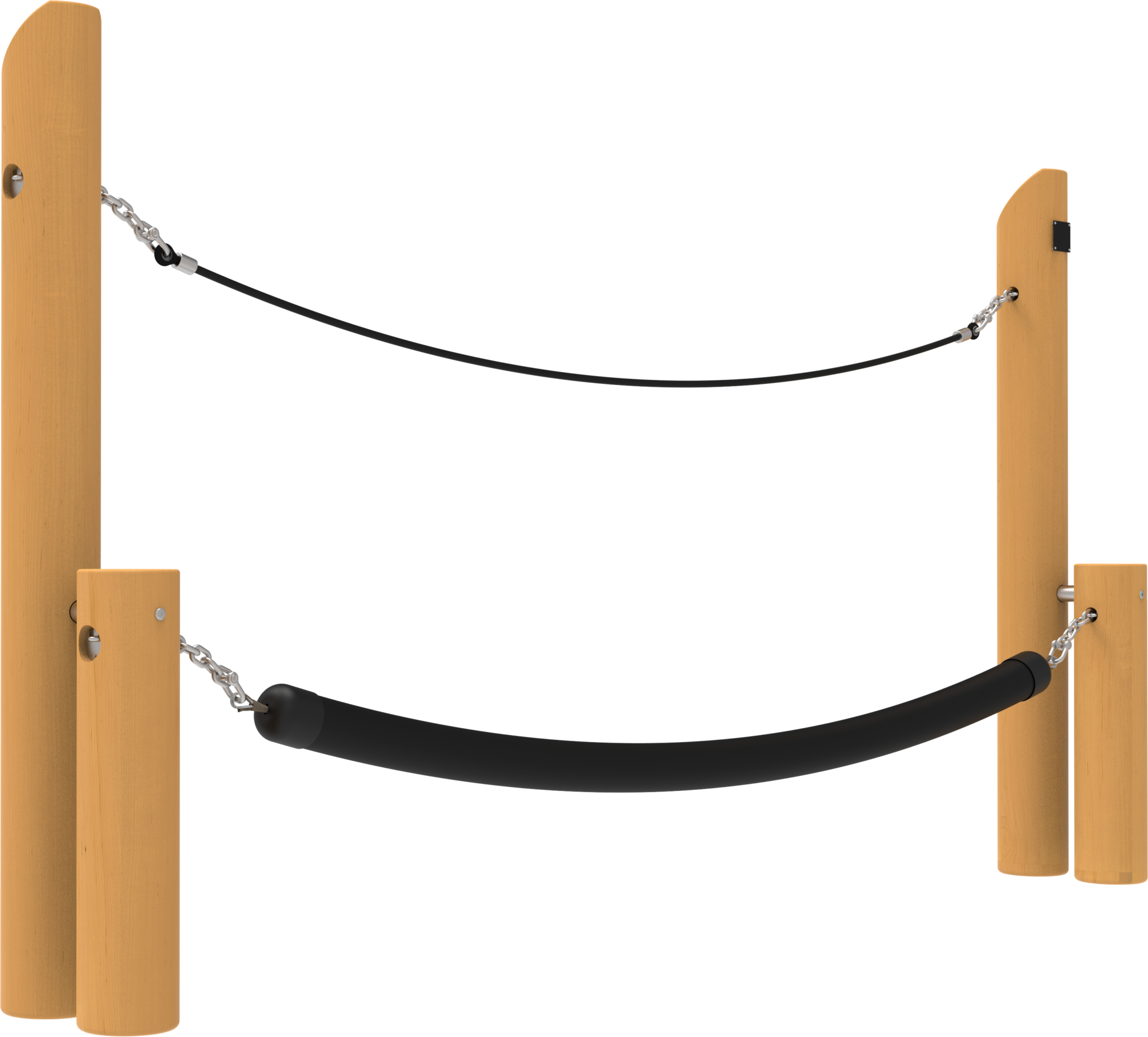 Log Rope Bridge