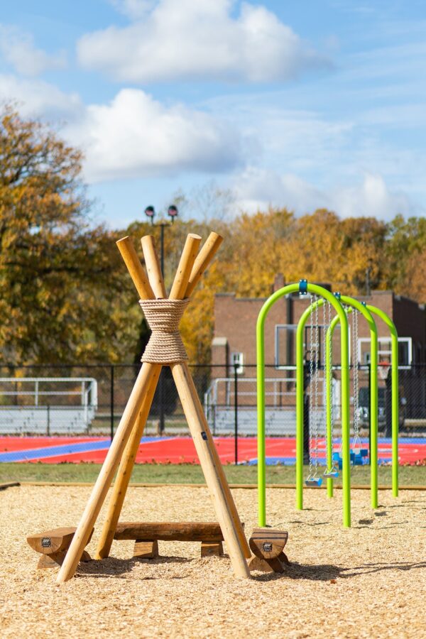 Roman Arch Swing - Single Bay - Active Playground Equipment